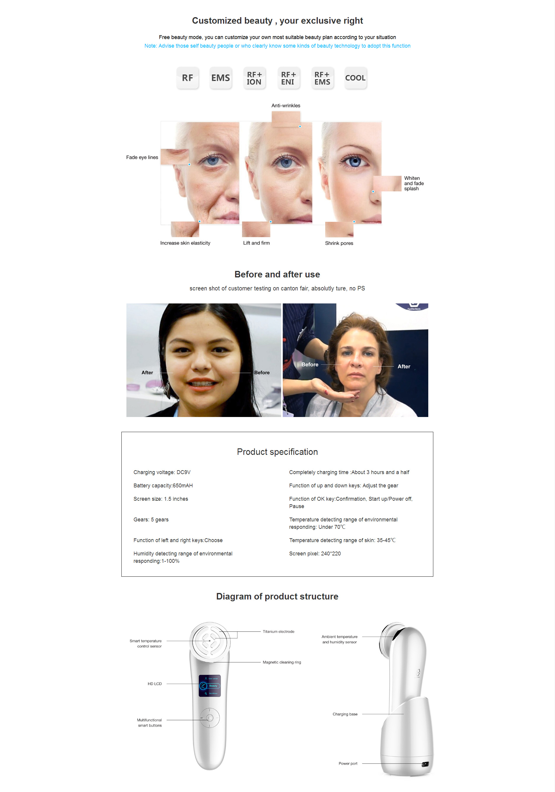 nanoSkin - rf skin tightening machine - Product - nanoTime Beauty